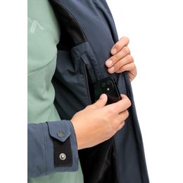 Maier Sports Damen Funktionsjacke "R3 Zed W", grau, Gr. 42, 100% Polyester, Jacken, Damen Jacke, wasserdichte Outdoorjacke, Regular Fit