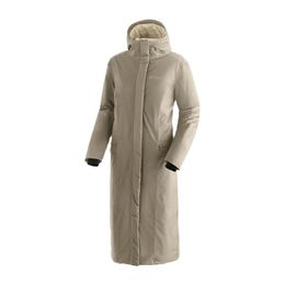 Maier Sports Damen Funktionsmantel "ALBERTE", beige, Gr. 40, 100% Polyester, M&auml;ntel, Damen Mantel, wind/wasserdicht, atmungsaktiver Outdoormantel