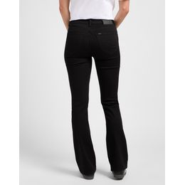 Lee Damen Bootcut-Jeans "BREESE BOOT", schwarz, Gr. 27, Denim/Jeans, Obermaterial: 82% Baumwolle, 16% Polyester, 2% Elasthan, Jeans