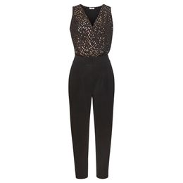Lascana Jumpsuit female size XXL Gold / Black