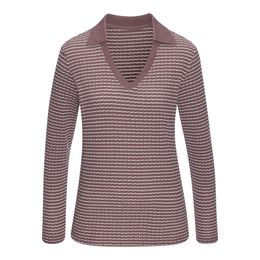 VIVANCE by LASCANA Sweater female size S/M Mauve / White