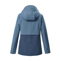 Killtec M&auml;dchen Softshelljacke "KOS 153 GRLS SFTSHLL JCKT", blau, Gr. 176, Oberseite: 100% Polyester.R&uuml;ckseite: 100% Polyester.Futter: 100%