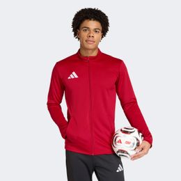 Herren Trainingsjacke "ENT26 TK JKT"team power rot 2, wei&szlig;, Gr. M, adidas Performance, Obermaterial: 100% Polyester, Jacken
