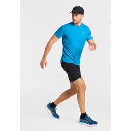 Lauftights asics "asics CORE SPRINTER", Herren, Gr. M, N-Gr, performance schwarz, Obermaterial: 79% Polyester, 21% Elasthan, Hosen, sportlicher Stil, f&uuml;r Lauftraining und sportliche Aktivit&auml;ten