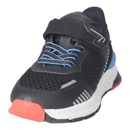 Ricosta M&auml;dchen Slip-On Sneaker "SHIFT", Gr. 31, schwarz, Lederimitat, Textil, kontrastfarbene Details, Schuhe, Freizeitschuh, Halbschuh mit WMS,