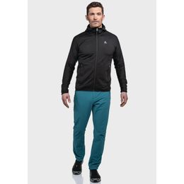 Sch&ouml;ffel SCH&Ouml;FFEL Herren Fleecejacke "Fleece Hoody Style Cascata MNS", schwarz, Gr. 56, Oberstoff: 94% Polyester, 6% Elasthan, Jacken
