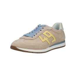 Sneaker Ara "Ara Sneaker Veloursleder", Damen, Gr. 44, beige, Veloursleder, Schuhe Sneaker
