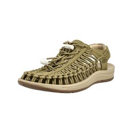 Sandale Keen "Keen Sandalen Textil", Damen, Gr. 40,5, oliv, Textil, Schuhe Sandale