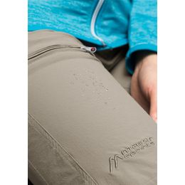 Maier Sports Damen Outdoorhose "Lulaka"beige, Gr. 56, 90% Polyamid, 10% Elasthan, Hosen, Damen Wanderhose, atmungsaktive Funktionshose, Regular Fit