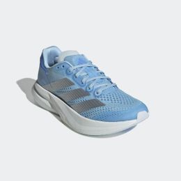 Laufschuh adidas Performance "DURAMO SPEED 2", Damen, Gr. 40,5, globlu, silvmt, blufus, Synthetik, Textil, Schuhe Laufschuh, sehr leicht