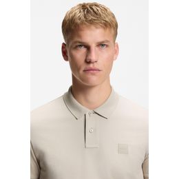 BOSS Orange Herren Poloshirt "Passenger Regular Fit"open grau070, Gr. S, Jersey, Obermaterial: 95% Baumwolle, 5% Elasthan, Shirts, Classic Stretch
