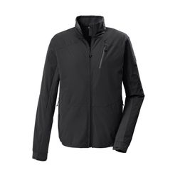 Killtec Herren Funktionsjacke "KOS 25 MN JCKT"schwarz, Gr. S, Obermaterial: 100% Polyester. Futter: 55% Polyester, 40% Viskose, 5% Elasthan, Jacken,