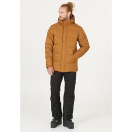 WHISTLER Herren Skijacke "Atlas", braun, Gr. S, kariert, unifarben, 100% Polyester, Jacken, mit 10.000 mm Wassers&auml;ule und winddichter Qualit&auml;t