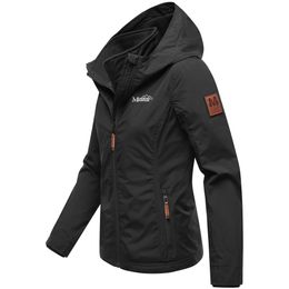 Marikoo Damen Outdoorjacke "Erdbeere", schwarz, Gr. M, Obermaterial: 100% Polyester. Innenfutter: 100% Polyester. &Auml;rmelfutter: 100% Polyester.