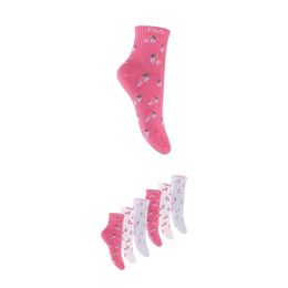 Sneakersocken Fila, M&auml;dchen, Gr. 31-34, lollipop, Baumwollmischung, Socken Sneakersocken, Cotton-Mix, Cherry-Design