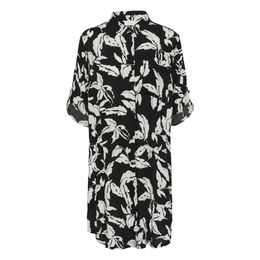 Kaffe Kleid 'KAHildur' Damen Gr&ouml;&szlig;e 36 kitt / schwarz Sommerkleid