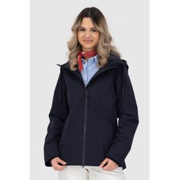 alife and kickin ALIFE & KICKIN Damen Outdoorjacke "LilouAKA", blau, Gr. XXL, unifarben, Web, Obermaterial: 100% Polyester, Jacken, leichte, taillierte &Uuml;bergangsjacke