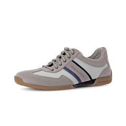 Sneaker Gabor "Sneaker low", Herren, Gr. 39, grau, Schuhe Sneaker