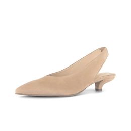Gabor Damen Slingpumps "Slingpumps", Gr. 35beige, Schuhe