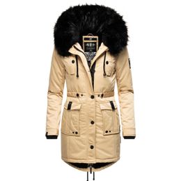 Navahoo Damen Wintermantel "Luluna Prc", beige, Gr. XS, Oberstoff: 100% Polyester. Futter: 100% Polyester. Wattierung: 100% Polyester. &Auml;rmelfutter: