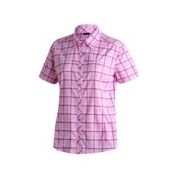 Maier Sports Damen Funktionsbluse "Kendra S/S W"orchidee, Gr. 36, 97% Polyester, 3% Elasthan, Blusen, Damen Bluse, leichte Kurzarmbluse,