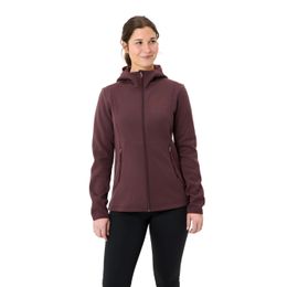 Vaude Damen Fleecejacke "WOMEN'S IDRIS FLEECE HOODY", braun, Gr. 40, unifarben, Fleece, Obermaterial: 100% Polyester. Futter: 100% Polyester, Jacken,