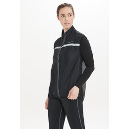Endurance Herren Funktionsweste "Sindry", schwarz, Gr. M, 100% Polyester, Westen, mit top Sichtbarkeit im Dunkeln