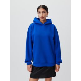 LEGER Damen Kapuzensweatshirt "Abby, LeGer by Lena Gercke", blau, Gr. 44, Sweatware, Obermaterial: 65% Baumwolle, 35% Polyester, Sweatshirts