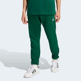Sporthose adidas originals "TREFOIL ESSENTIALS FRENCH TERRY", Herren, Gr. L, N-Gr, collegiate gr&uuml;n, normal, gr., Obermaterial: 100% Baumwolle, Hosen Sporthose