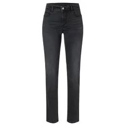 Slim-fit-Jeans MAC "DREAM", Damen, Gr. 40, L&auml;nge 32, clean schwarz used, Denim/Jeans, Obermaterial: 83% Baumwolle, 15% Polyester, 2% Elasthan, slim fit lang, Jeans Slim-fit-Jeans, sehr elastisches Material