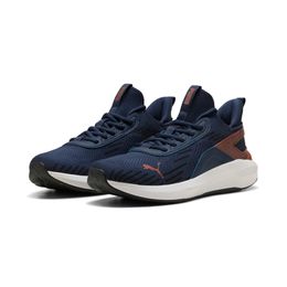 Puma Damen Slip-On Sneaker "SOFTRIDE ENZO 5 HYPE", Gr. 44,5Puma navy, bordeaux rot, feather gray, Textil, Schuhe, leicht profilierte Gummi-Laufsohle,