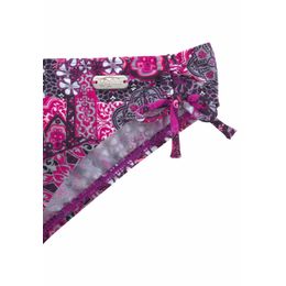 Buffalo M&auml;dchen Triangel-Bikini "Shari Kids", lila, Gr. 134, Paisleymuster, Polyamid, Bikini-Sets, im Folklore-Print