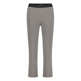 Schlupfhose Betty Barclay "Damen Slim Fit", Damen, Gr. 36, Normalgr&ouml;&szlig;en, wei&szlig;, schwarz, Jersey, Obermaterial: 67% Polyester, 30% Viskose, 3% Elasthan, slim fit 7/8-L&auml;nge, Hosen Schlupfhose