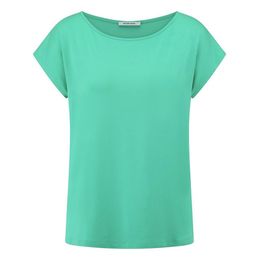 Peter Hahn - Shirt mit Rundhals-Ausschnitt, t&uuml;rkis, Gr. 38 / S