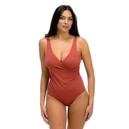 Badeanzug MAGIC BODYFASHION "Shaping Fabulous Swimsuit", Damen, Gr. M, N-Gr, sunset, Obermaterial: 87% Polyester, 13% Elasthan, Badeanz&uuml;ge Badeanzug, Shaping-Einsatz und herausnehmbare Polster