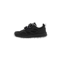 Jack Wolfskin Kinder Wanderschuh "WOODLAND 2 TEXAPORE LOW VC K", Gr. 29, schwarz, Synthetik, Textil, Schuhe, wasserdicht, Trekkingschuh