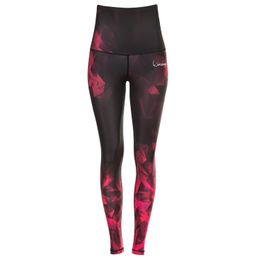 WINSHAPE Damen Leggings "Functional Power Shape HWL102", rot, Gr. M, 80% Polyester, 20% Elasthan, Hosen, High Waist mit Bauch-Weg-Effekt