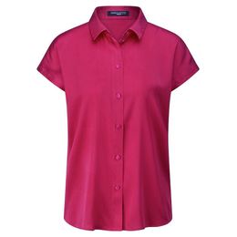 Fadenmeister Berlin - Bluse, pink, Gr. 48 / XL - Seide