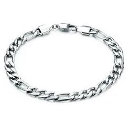 Armband True Rebels "X769" Gr. 23, silber, Armb&auml;nder, Damen, 23, Edelstahl, Armband, aus Edelstahl
