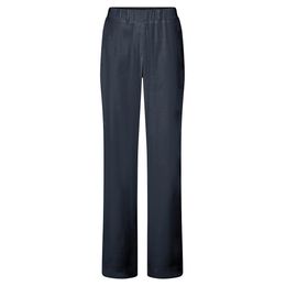 Peter Hahn Brax - Slim Fit-Hose, blau, Gr. 18 - Leinen
