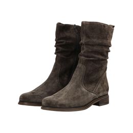 Gabor COMFORT Damen Stiefel "Gabor Comfort Stiefel Veloursleder", Gr. 36, braun, Veloursleder, Schuhe