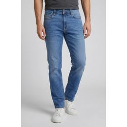 Fynch-Hatton Herren Tapered-fit-Jeanslight blau, Gr. 44, unifarben, Denim/Jeans, Obermaterial: 94% Baumwolle, 5% Elastomultiester, 1% Elasthan,