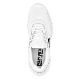 Philipp Plein Herren Sneaker "Hexagon", Gr. 35, wei&szlig;, Schuhe
