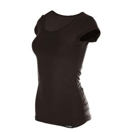 WINSHAPE Damen T-Shirt "WTR4", schwarz, Gr. XS, 90% Baumwolle, 10% Elasthan, Shirts, kurzarm