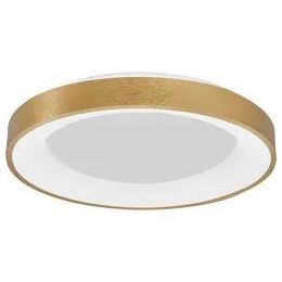 NOVA LUCE LED Deckenleuchte "RANDO THIN", gold, 1, &Oslash; 60cm, 1 Stk., Leuchten, LED Deckenleuchte