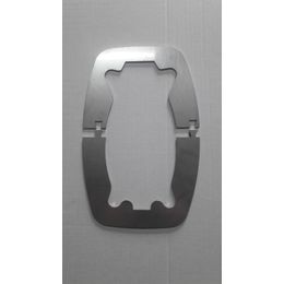 Mobil Safe Stechschutzplatte T&uuml;rgriff Eurochassis ab 2006 Edelstahl silber - sonstiges Sicherheitszubeh&ouml;r von Mobil-Safe