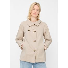 Fuchs & Schmitt FUCHS SCHMITT Damen Outdoorjackekitt, Gr. 40, unifarben, Web, Obermaterial: 100% Polyester, Jacken, Stehkragen mit Riegel, Regular Fit