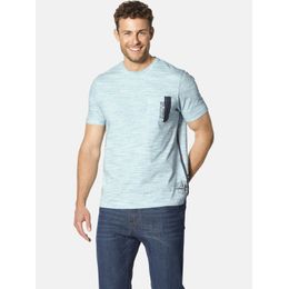 Babista Herren T-Shirt "T-Shirt EDIZOTTO", blau, Gr. M, Obermaterial: 85% Baumwolle CO. 15% Polyester COOLMAX PES(Coolmax)., Shirts