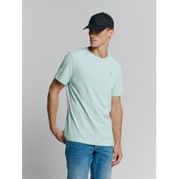 NO EXCESS Herren T-Shirt "NO EXCESS Basic Rundhals T-Shirt T-Shirt Crewneck Solid Basic", blau, Gr. XL, 100% baumwolle, Shirts