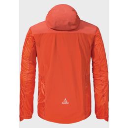 Sch&ouml;ffel SCH&Ouml;FFEL Herren Outdoorjacke "Hybrid Jkt Flow Trail M", orange, Gr. 48, Oberstoff : 100% Nylon Oberstoff Mittleres R&uuml;ckenteil: 84% Nylon 16%